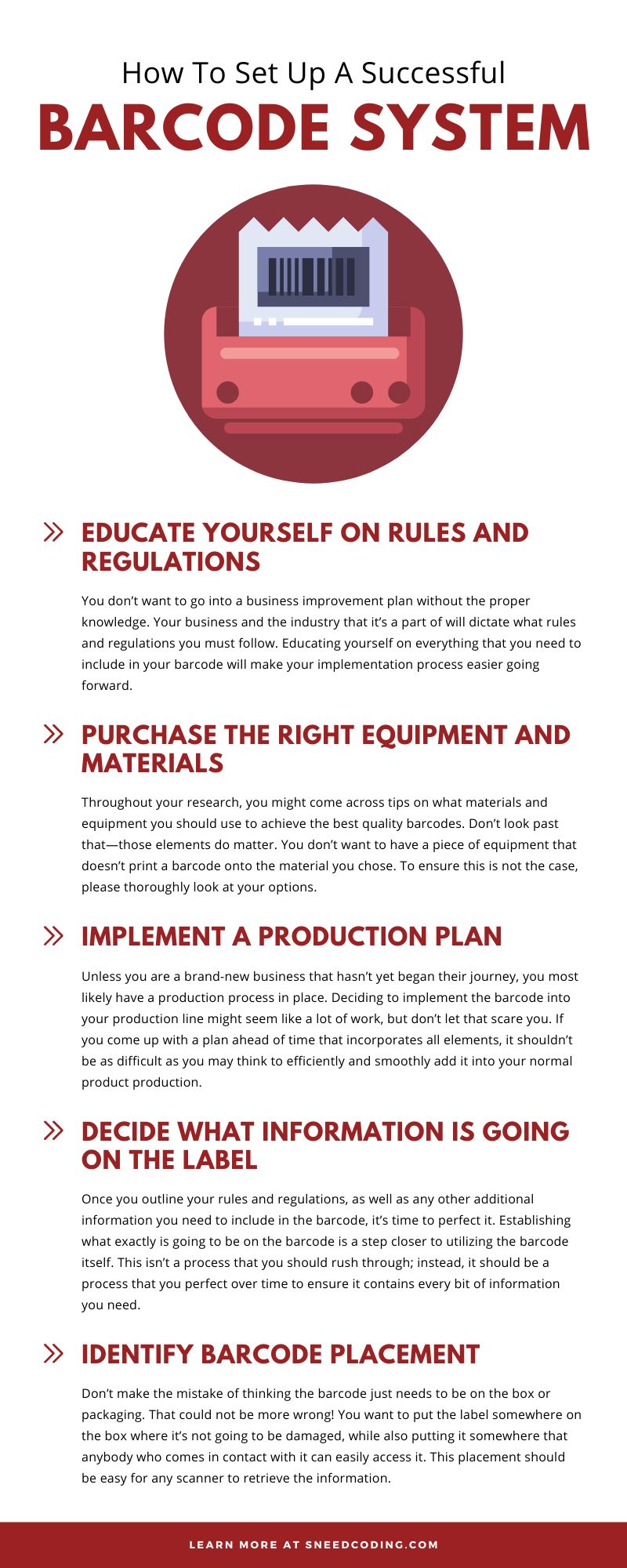 How To Set Up A Barcode Inventory System